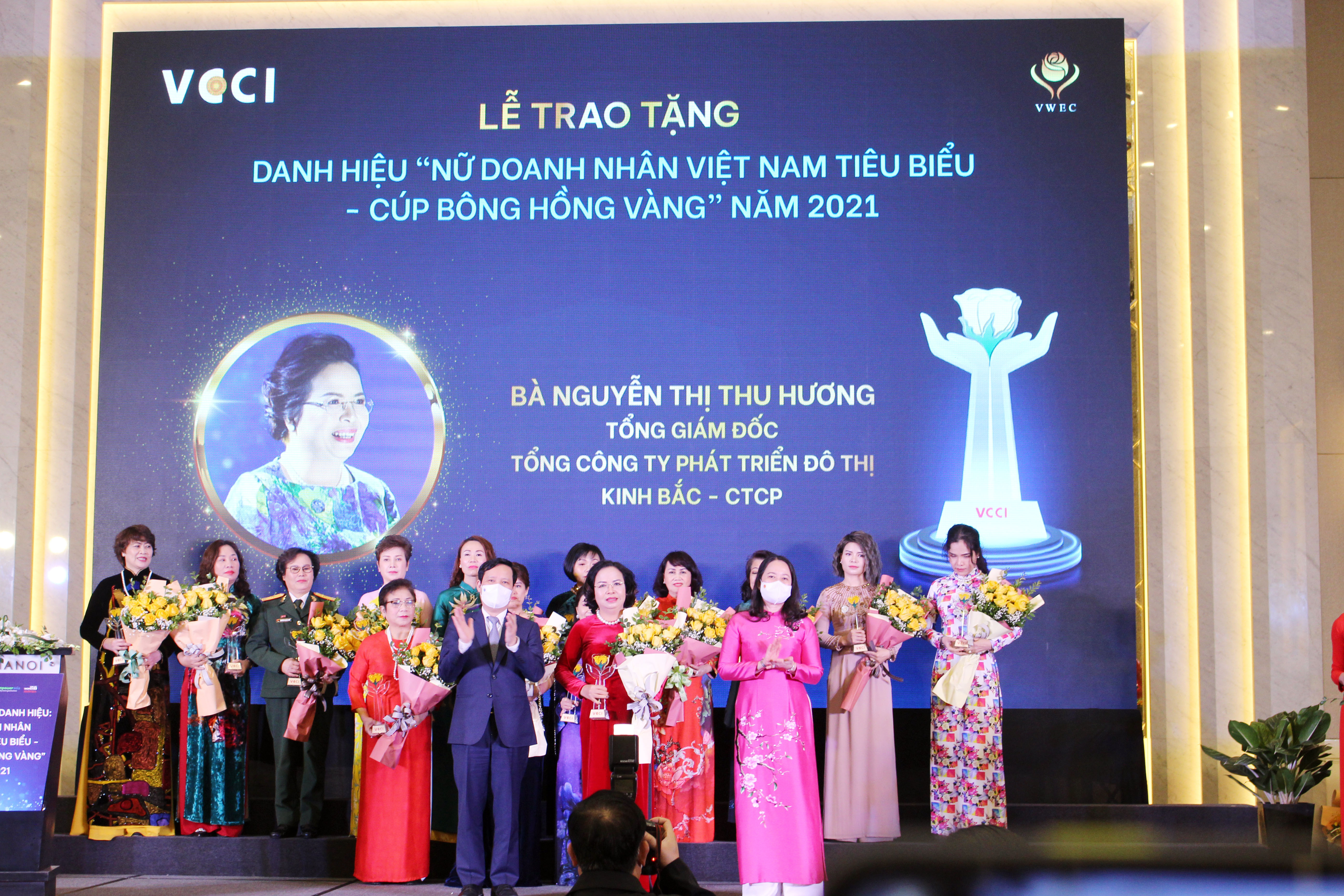 Vinh danh Tổng Giám đốc KBC - Danh hiệu Nữ Doanh nhân Việt Nam tiêu ...